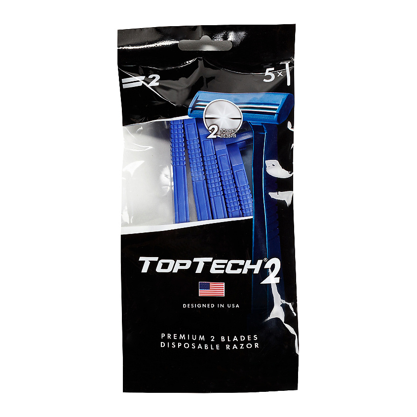 Средства для бритья TopTech Одноразовый станок, с 2 лезвиями – купить в ...