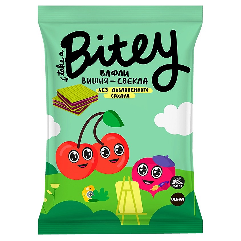 Здоровое питание TAKE A BITEY Вафли Вишня-Свекла – купить в Москве по ...