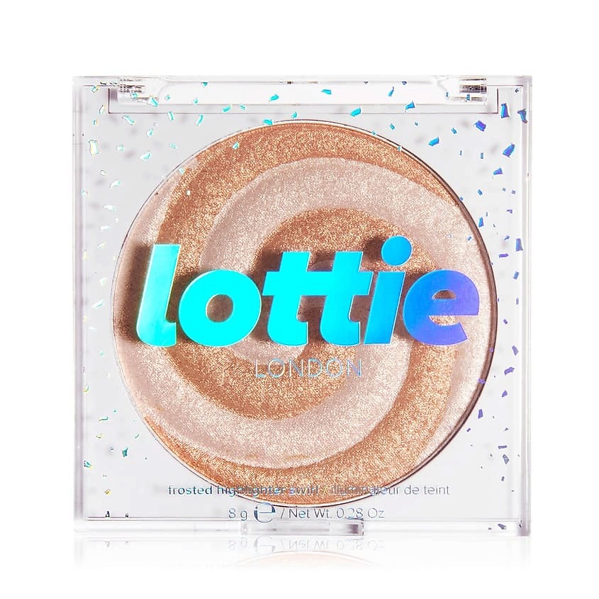 LOTTIE LONDON Хайлайтер для лица и тела Frosted Swirl Highlighter ...