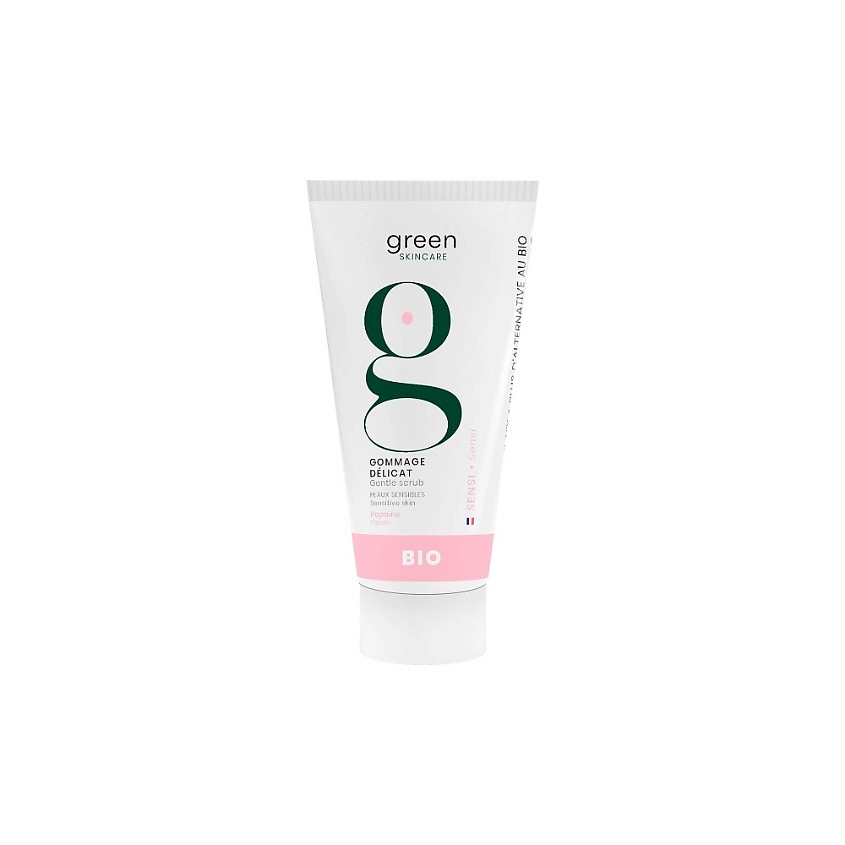 Скрабы для лица GREEN SKINCARE Мягкий скраб для чувствительной кожи с ...