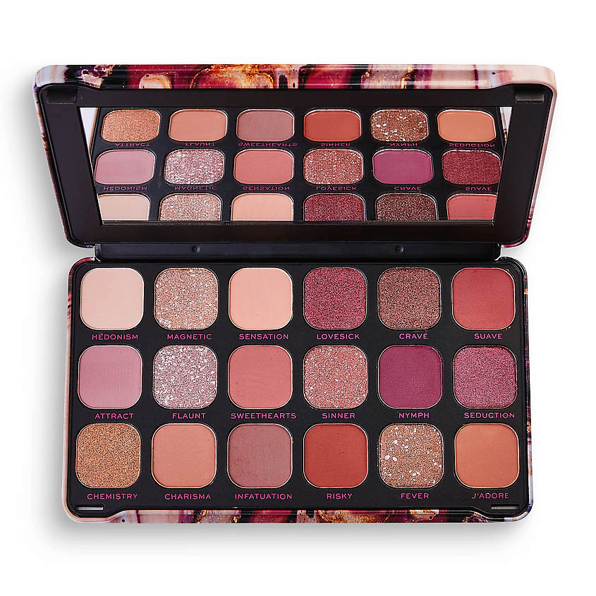 Тени и палетки теней REVOLUTION MAKEUP Палетка теней для век FOREVER ...