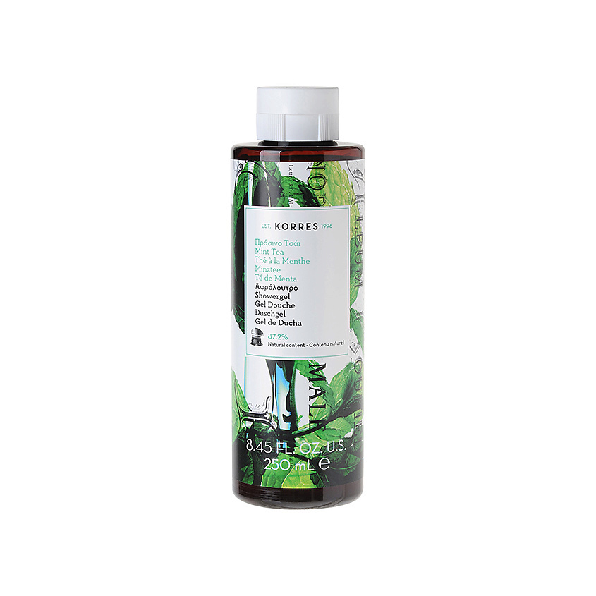 Гели для душа KORRES Гель для душа Мятный чай Mint Shower Gel – купить ...