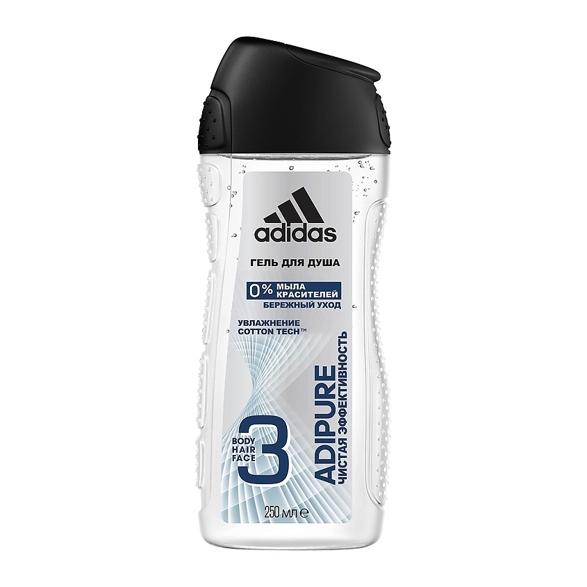 Средства для ванной и душа ADIDAS Гель для душа Adipure – купить в ...