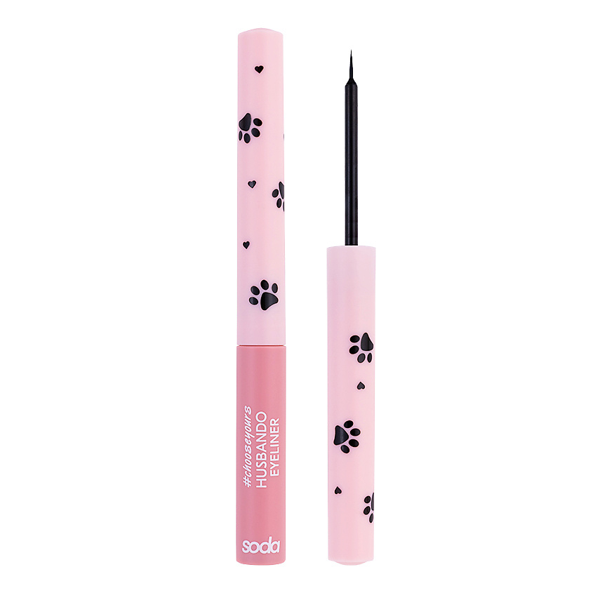 Подводки для глаз SODA Жидкая подводка для глаз HUSBANDO EYELINER # ...