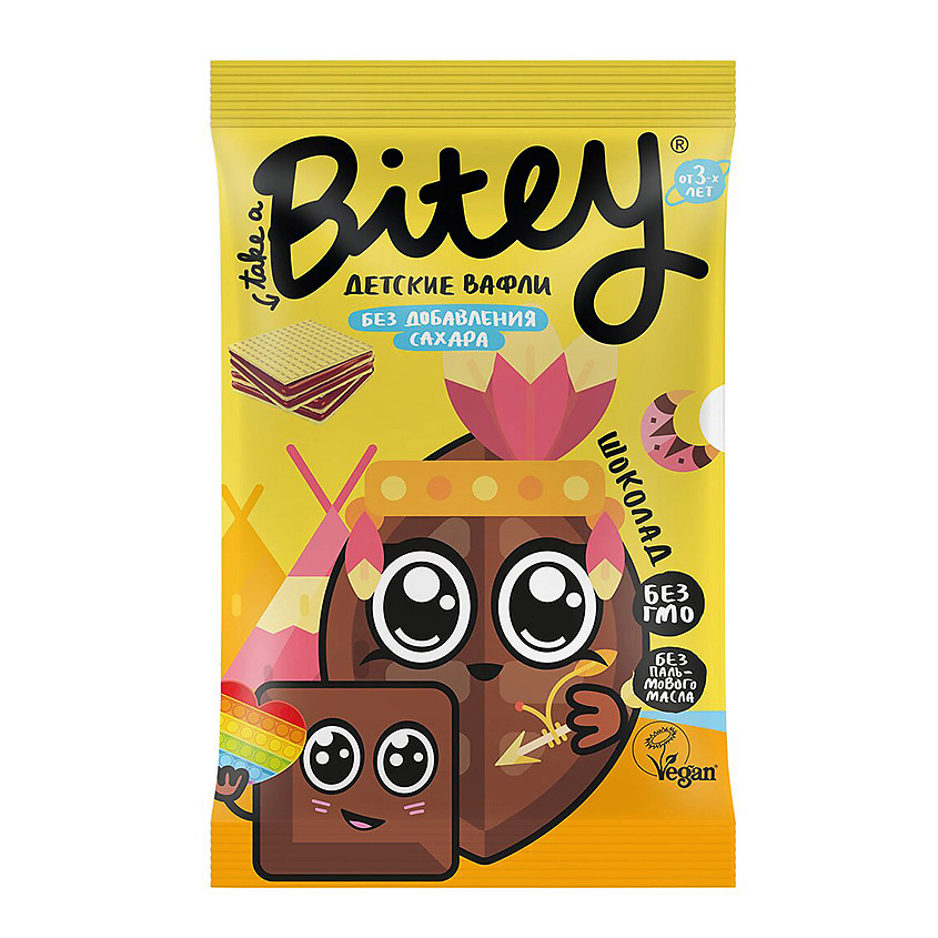 Здоровое питание TAKE A BITEY Вафли Шоколад – купить в интернет-магазине ЛЭТУАЛЬ по цене 86 ...