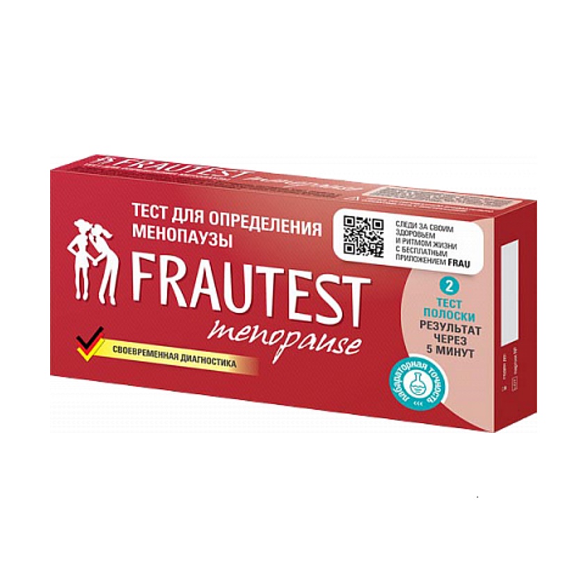 Тест на менопаузу Фраутест menopause тест-полоска N2 АПТЕКА Тесты ...