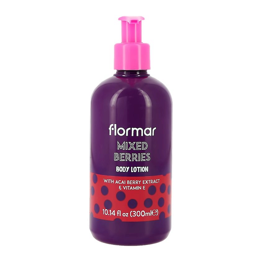 Основной уход за кожей FLORMAR Лосьон для тела FLORMAR ягодный микс ...