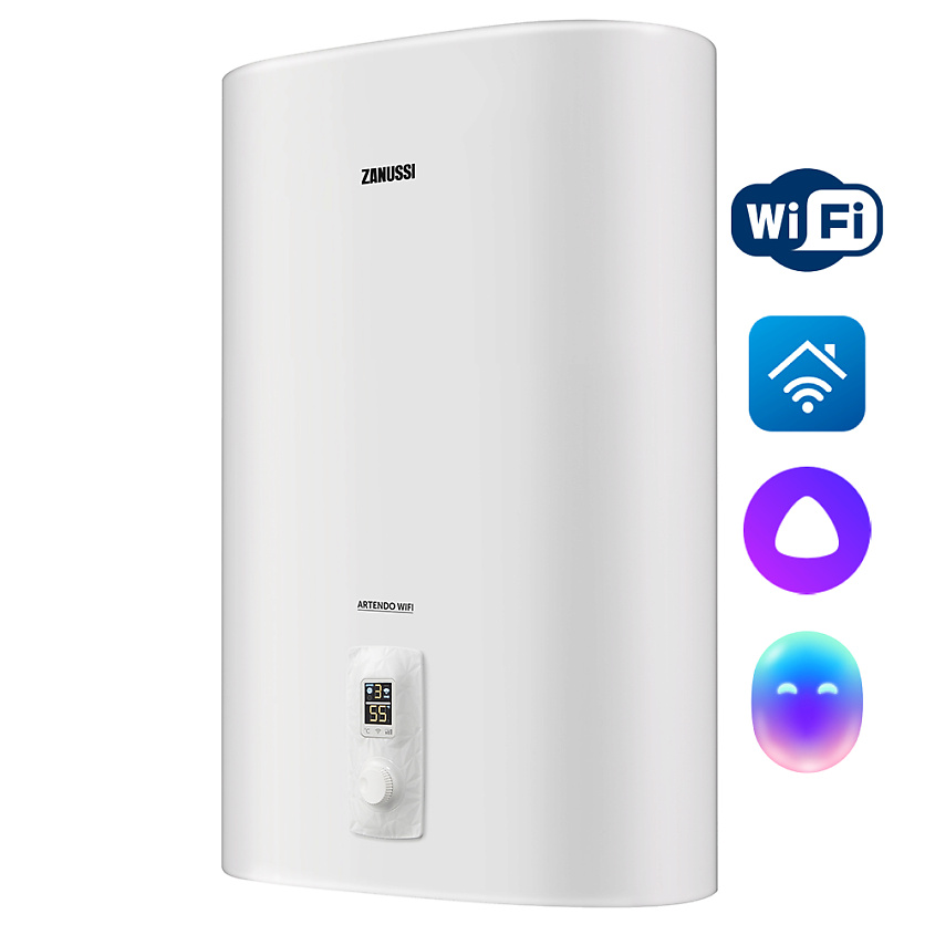 ZANUSSI Водонагреватель ZWH/S 80 Artendo WiFi купить по низким ценам в ...