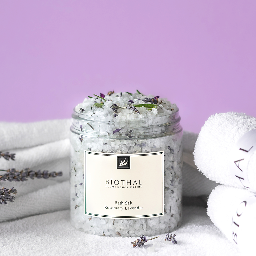 Соли для ванны BIOTHAL Соль для ванн Розмарин Лаванда Bath Salt ...