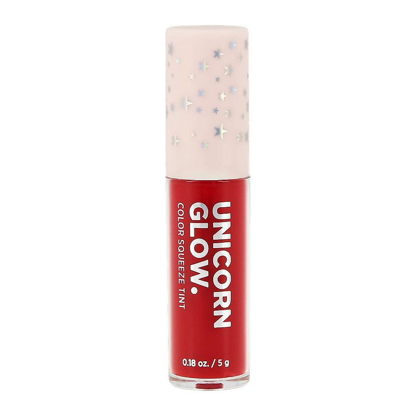 UNICORN GLOW Тинт для губ COLOR SQUEEZE TINT тон 05 bloody orange ...