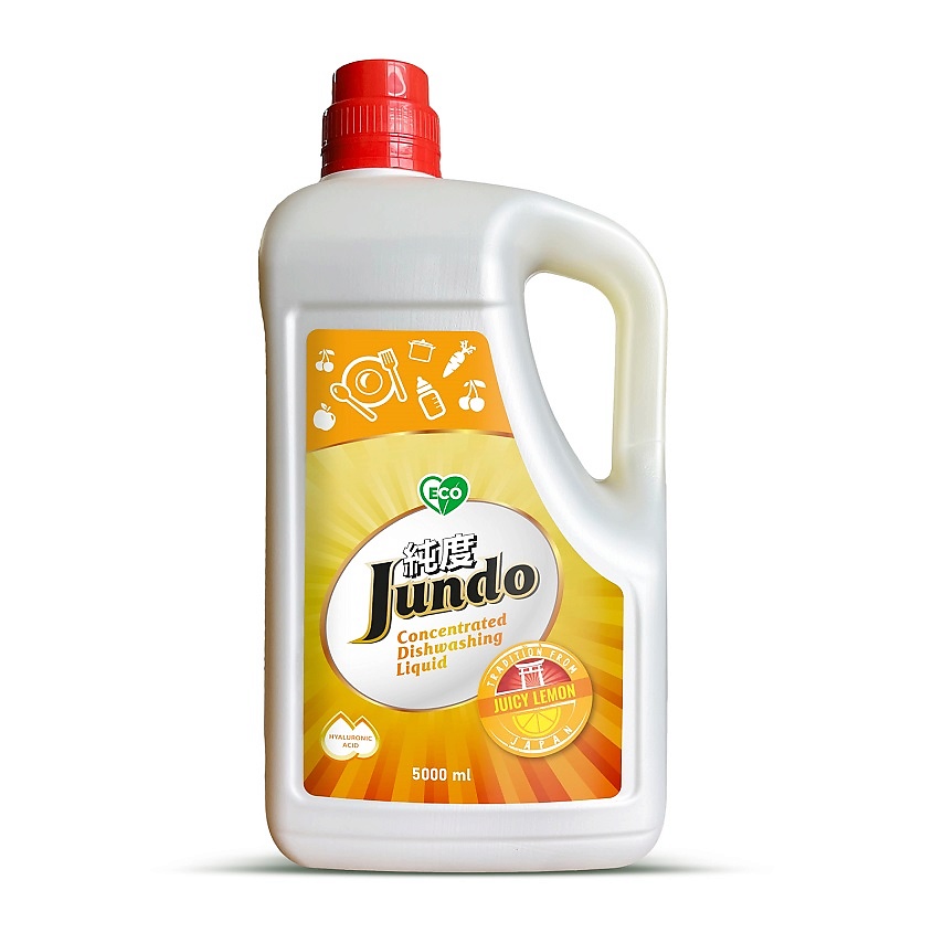 JUNDO Juicy lemon Гель для мытья посуды и детских принадлежностей, с ...