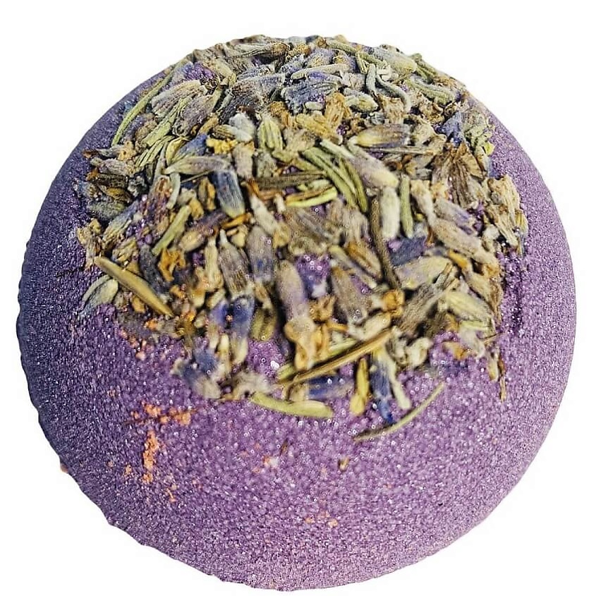 BOMB MASTER Бомбочка для ванн Лаванда с шиммером и натуральными маслами ...