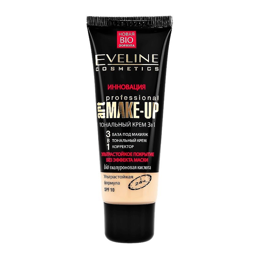 EVELINE Крем тональный для лица ART PROFESSIONAL MAKE-UP купить по ...