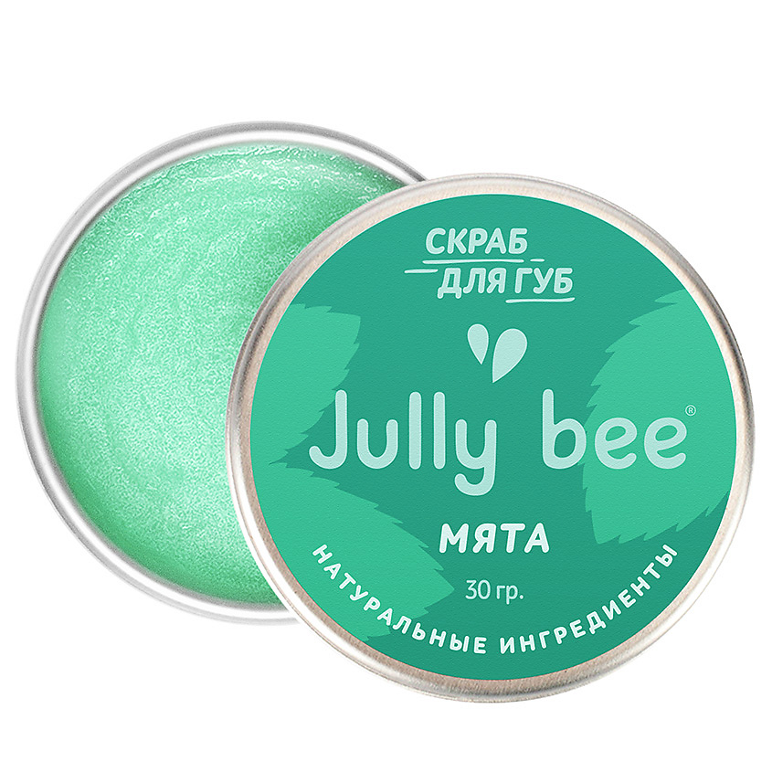 JULLY BEE Сахарный скраб для губ Мята Lips Care купить по низким ценам в ЛЭТУАЛЬ
