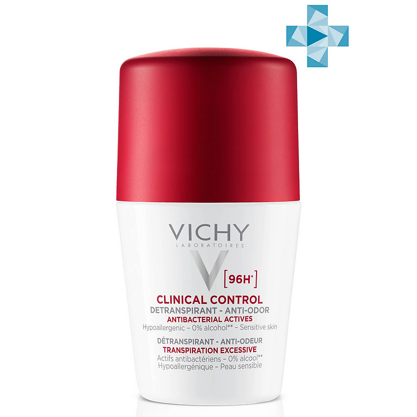 Дезодоранты VICHY Дезодорант-антиперспирант CLINICAL CONTROL женский ...