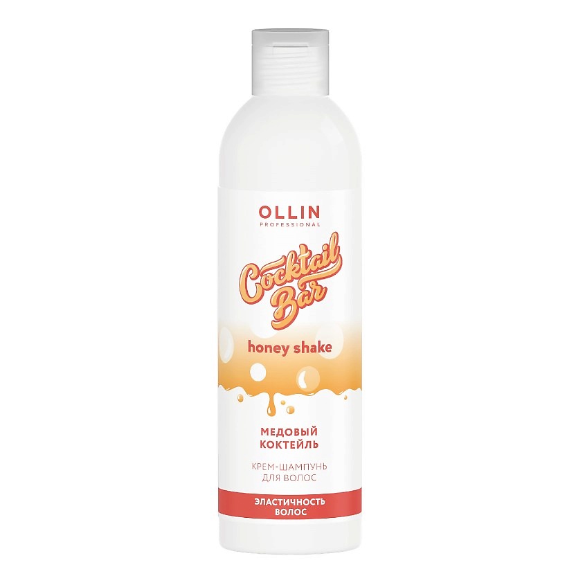 OLLIN PROFESSIONAL Крем-шампунь "Медовый коктейль" Эластичность волос ...