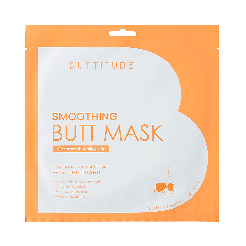 BUTT!TUDE Маска для упругости ягодиц разглаживающая с мандарином ...