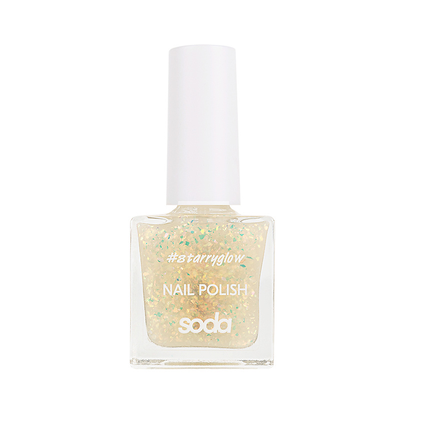 SODA Лак для ногтей NAIL POLISH #starryglow, № 006 AURORA, 8 мл купить ...