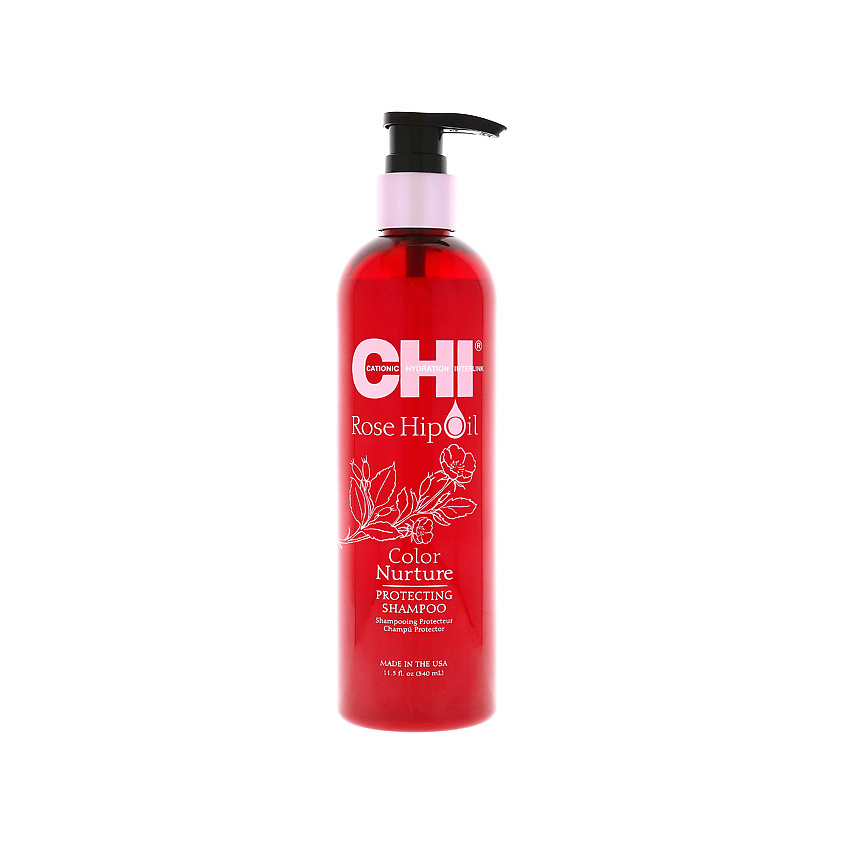 CHI Шампунь с маслом шиповника для окрашенных волос Rose Hip Oil Color ...