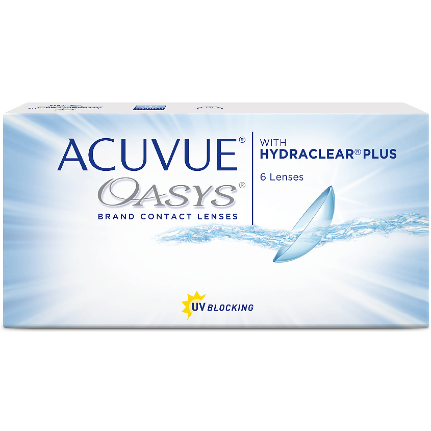 Контактные линзы ACUVUE Двухнедельные контактные линзы ACUVUE OASYS ...