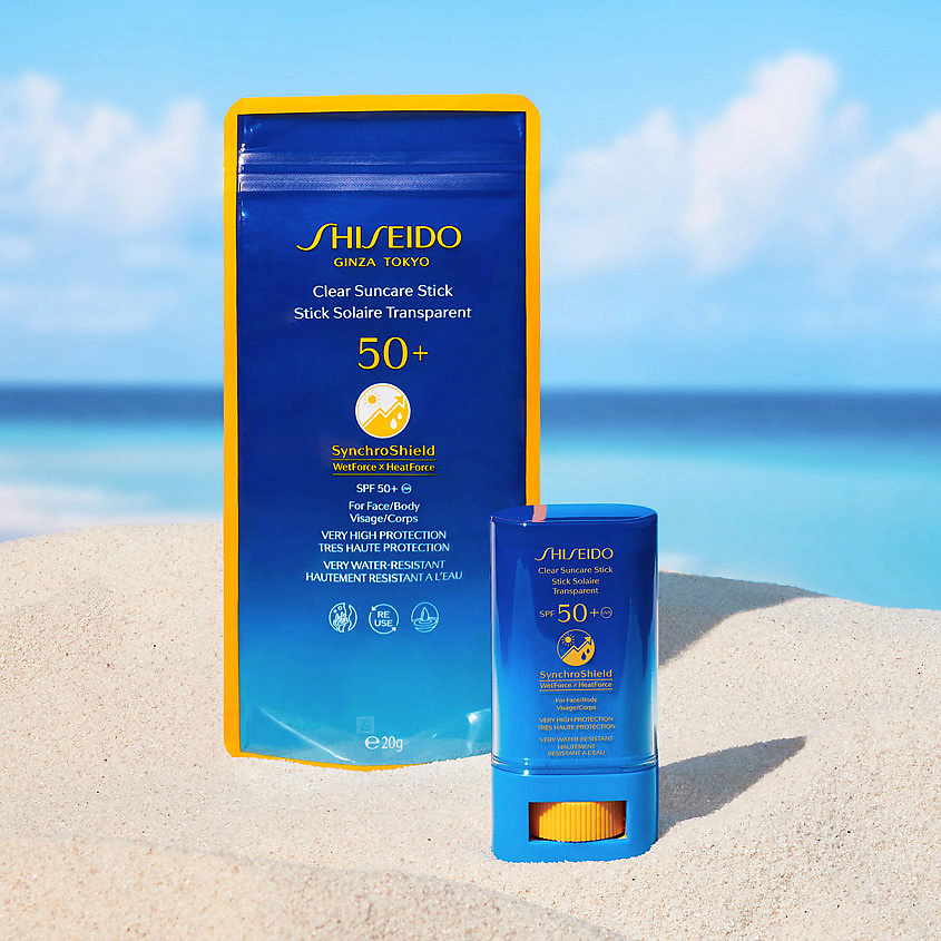 SHISEIDO SPF 50 Clear Suncare Stick 20
