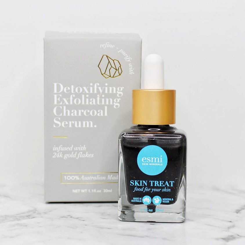 ESMI SKIN MINERALS Detoxifying Exfoliating Charcoal Serum 30 4049