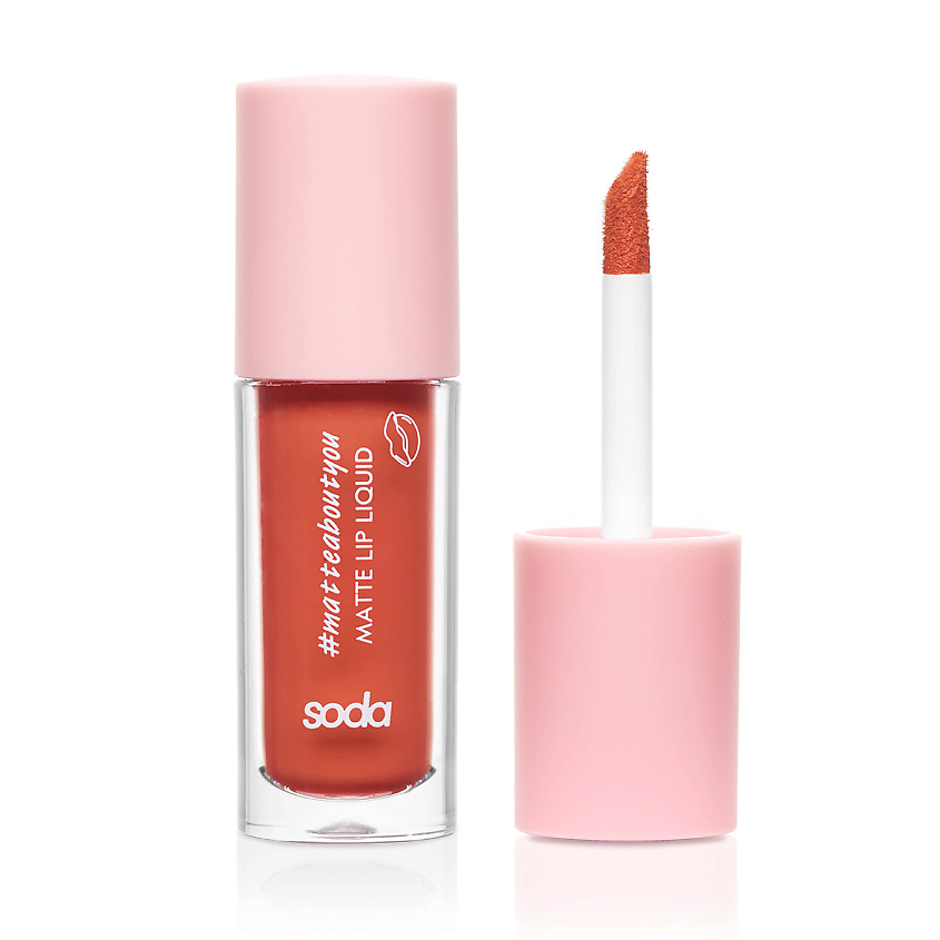 SODA MATTE LIP LIQUID #matteaboutyou МАТОВАЯ ПОМАДА купить по низким ...