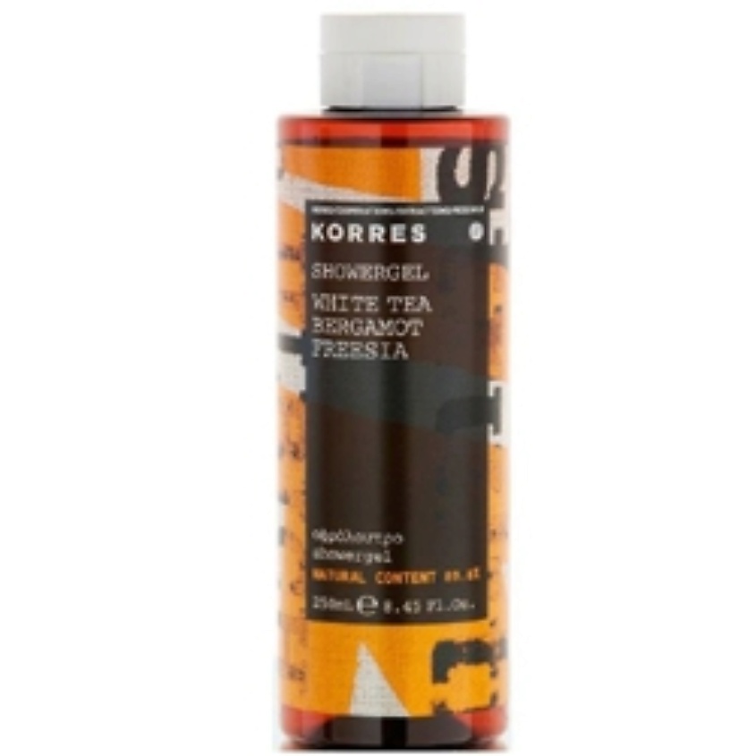 KORRES Гель для душа белый чай, бергамот, фрезия White Tea Bergamot ...