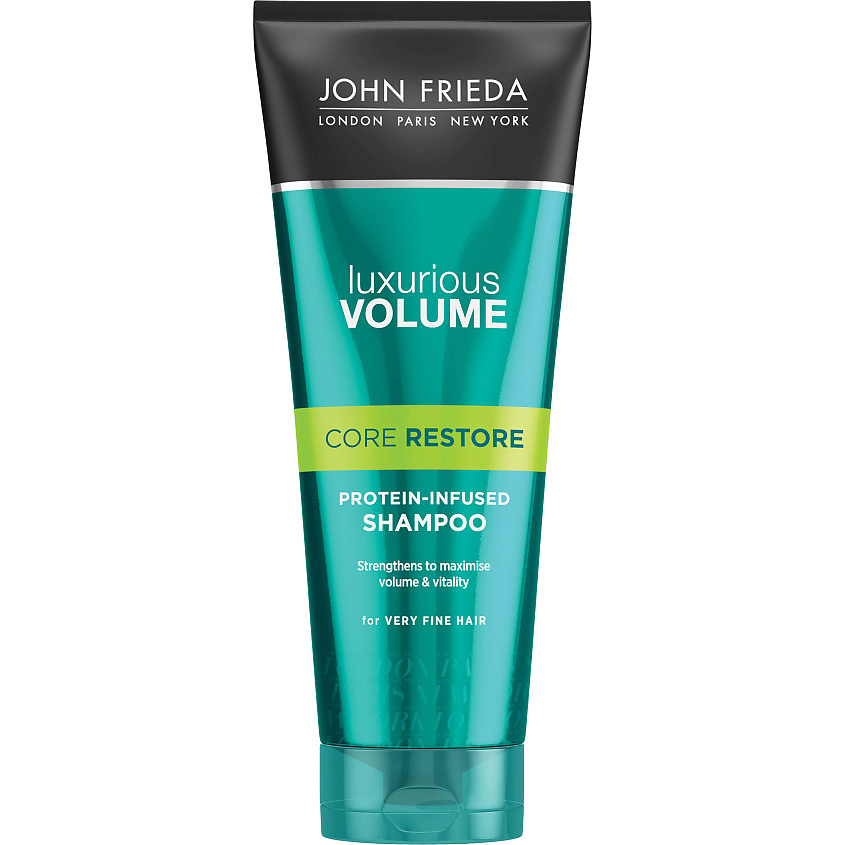 JOHN FRIEDA Шампунь для волос с протеином Luxurious Volume CORE RESTORE ...