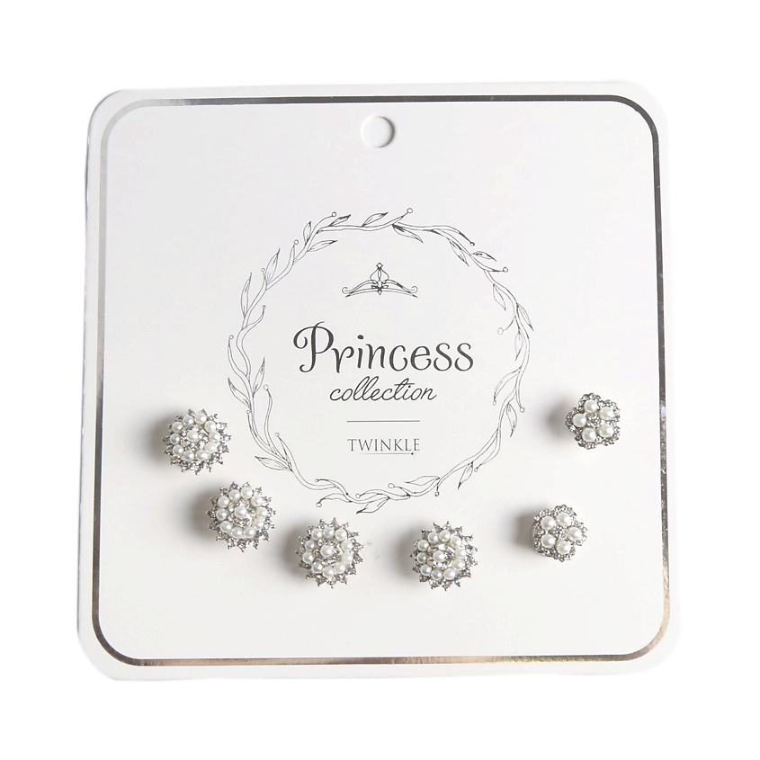 TWINKLE PRINCESS COLLECTION Заколки Pearls 6 шт., 1 шт. купить по цене ...