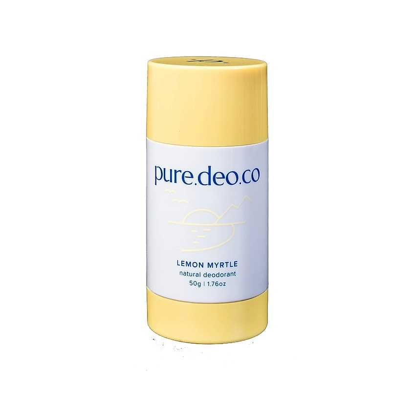 PURE DEO CO Дезодорант-стик без солей алюминия с лимонным миртом купить ...