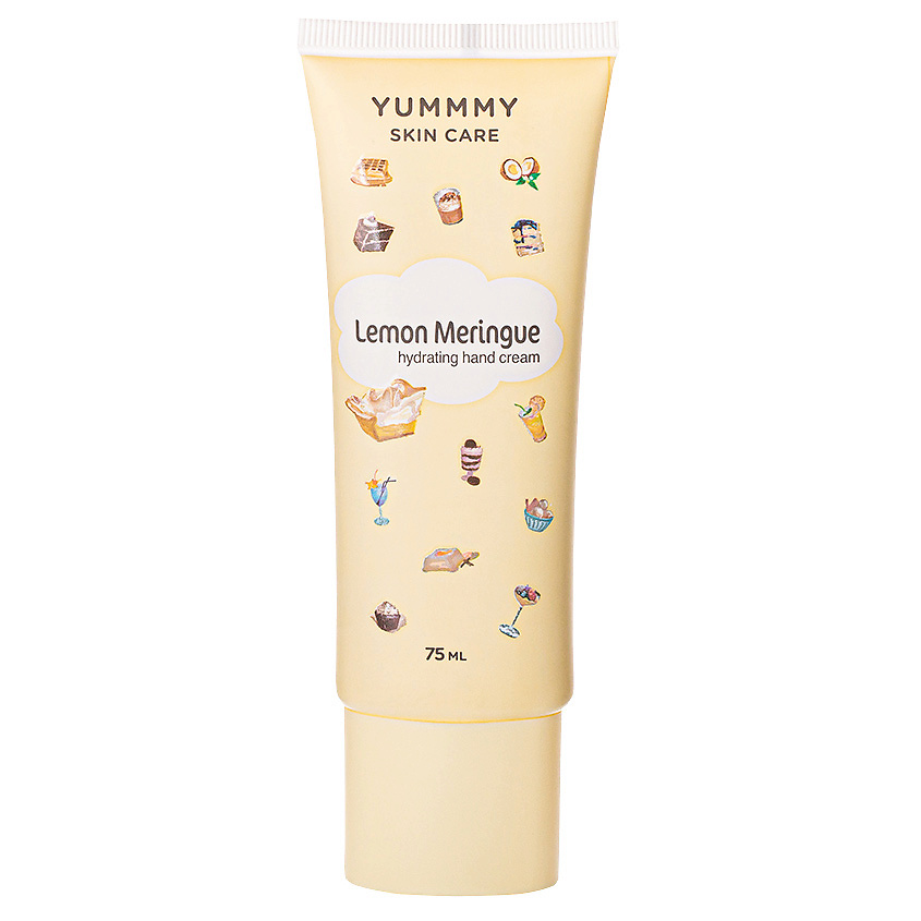 YUMMMY Крем для рук Lemon Meringue, 75 МЛ купить по цене 269₽ в ЛЭТУАЛЬ