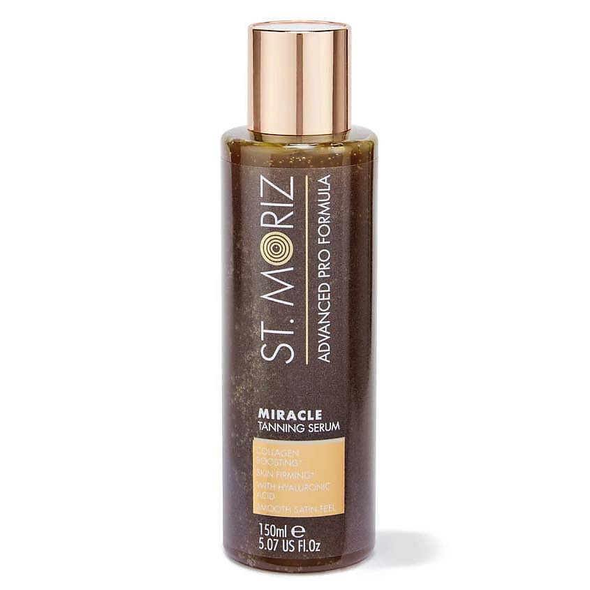 ST. MORIZ Увлажняющая сыворотка-автобронзант с гиалуроновой кислотой ...