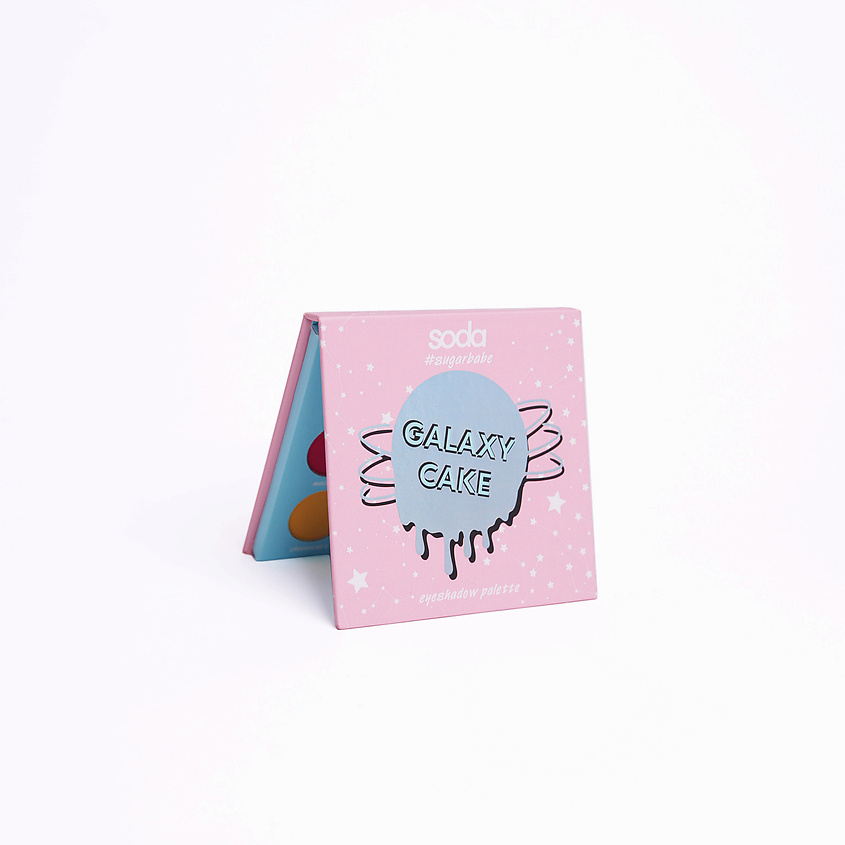 SODA Палетка теней для глаз GALAXY CAKE #sugarbabe купить по цене 399 ...