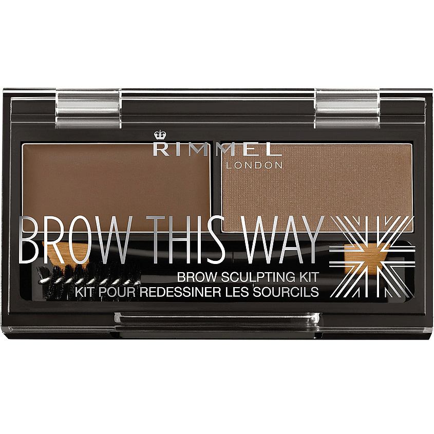 RIMMEL Тени для бровей Brow This Way купить по низким ценам в ЛЭТУАЛЬ