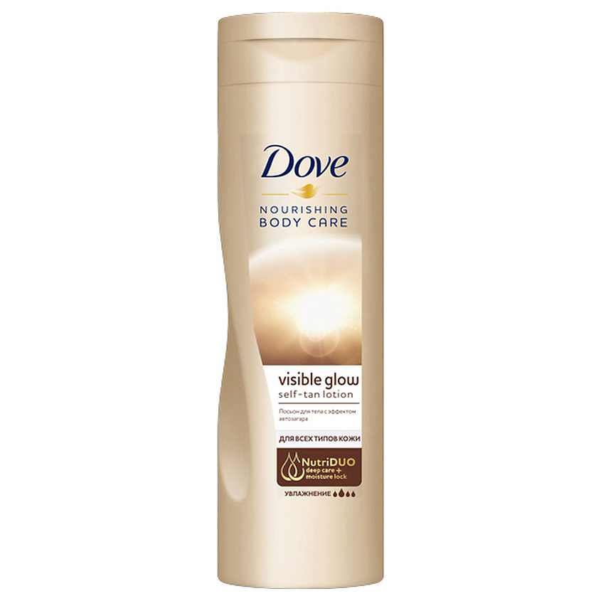 DOVE Лосьон для тела Сияние лета Nourishing Body Care Self-Tan Lotion ...