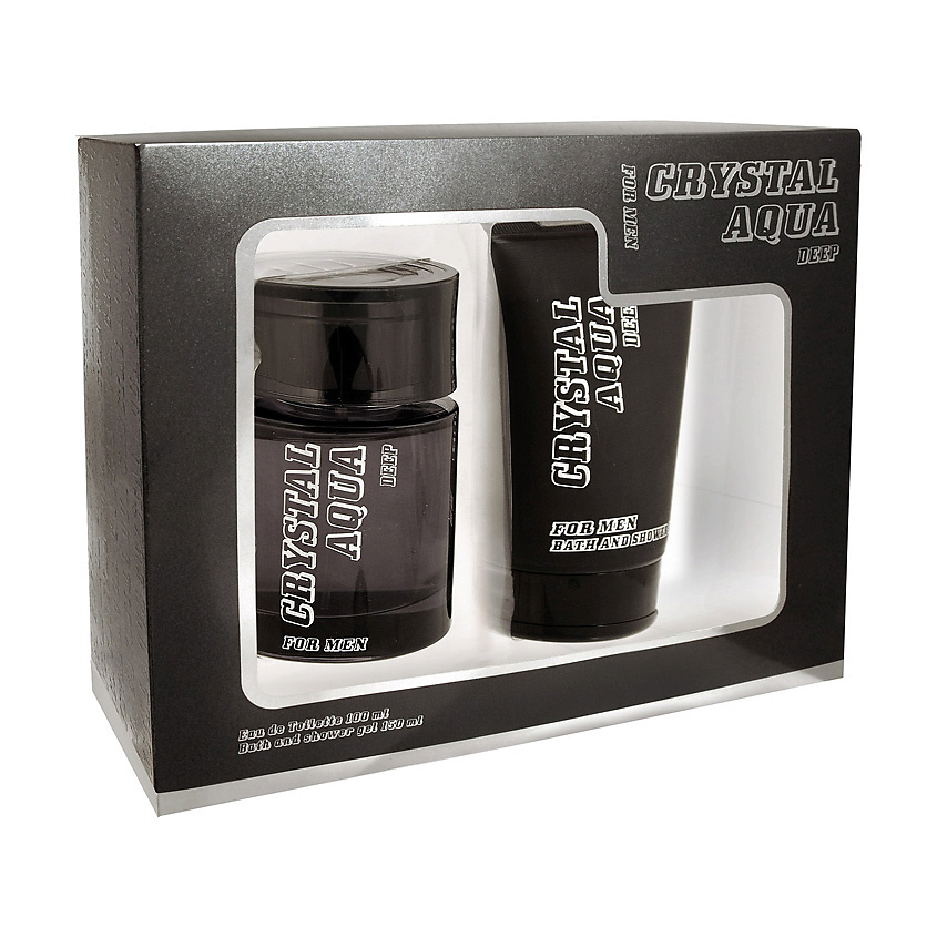 PARFUMS GENTY Подарочный набор Crystal Aqua for Men Deep купить по низким ценам в ЛЭТУАЛЬ
