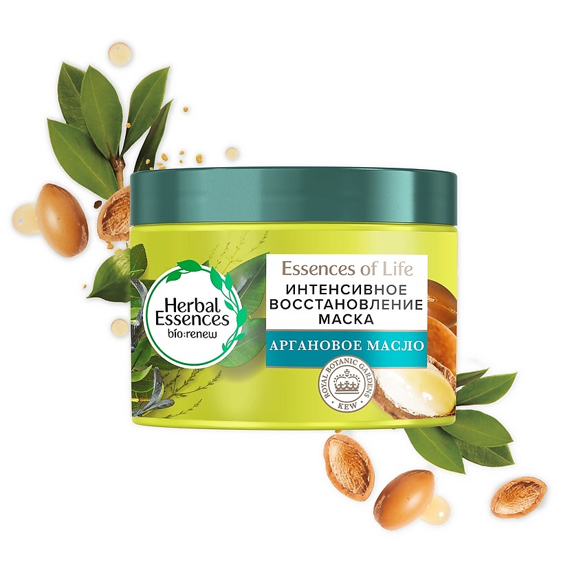 HERBAL ESSENCES Маска для волос Марокканское аргановое масло Real ...