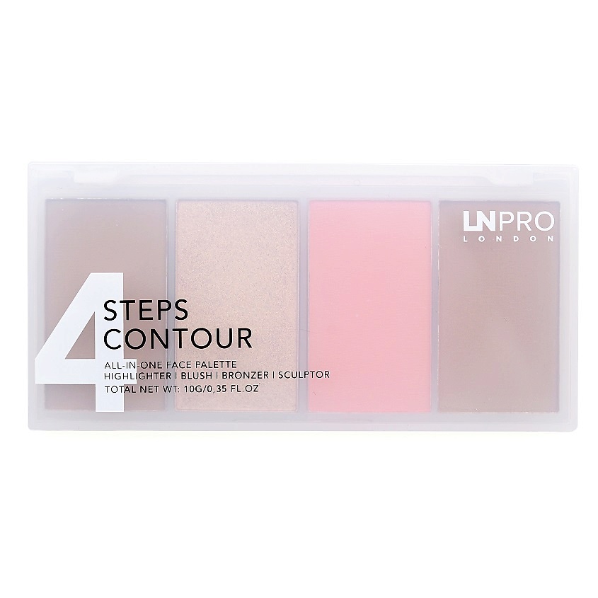 LN PRO Набор пудр для контурирования лица 4 Steps 4 Contour купить по ...