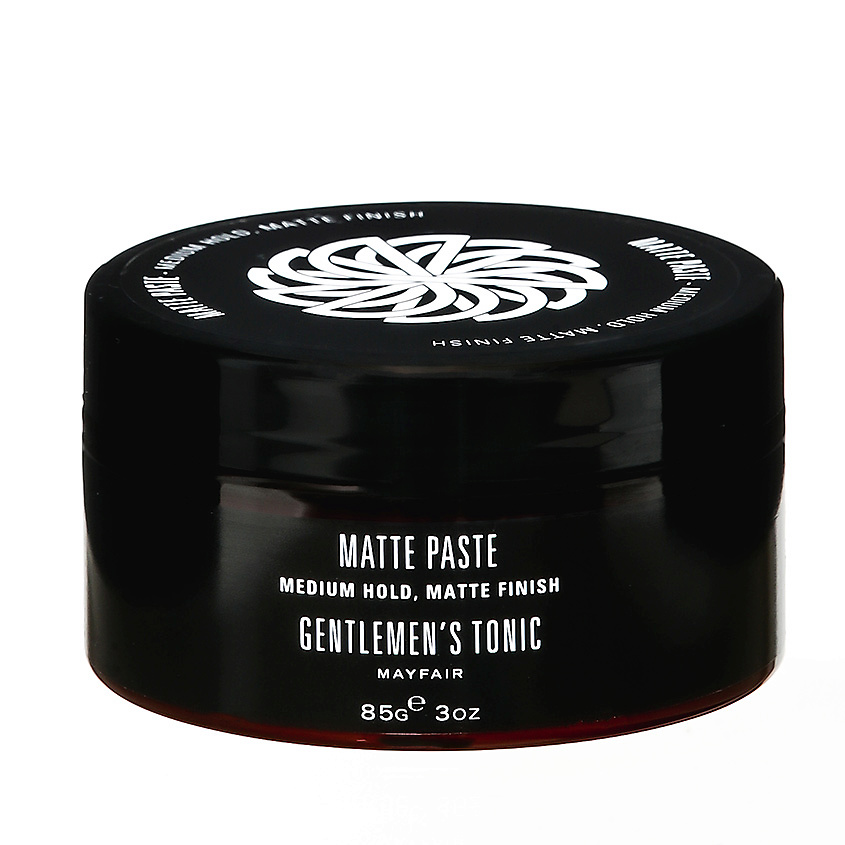 GENTLEMEN'S TONIC Паста для укладки волос матирующая для мужчин Matte ...