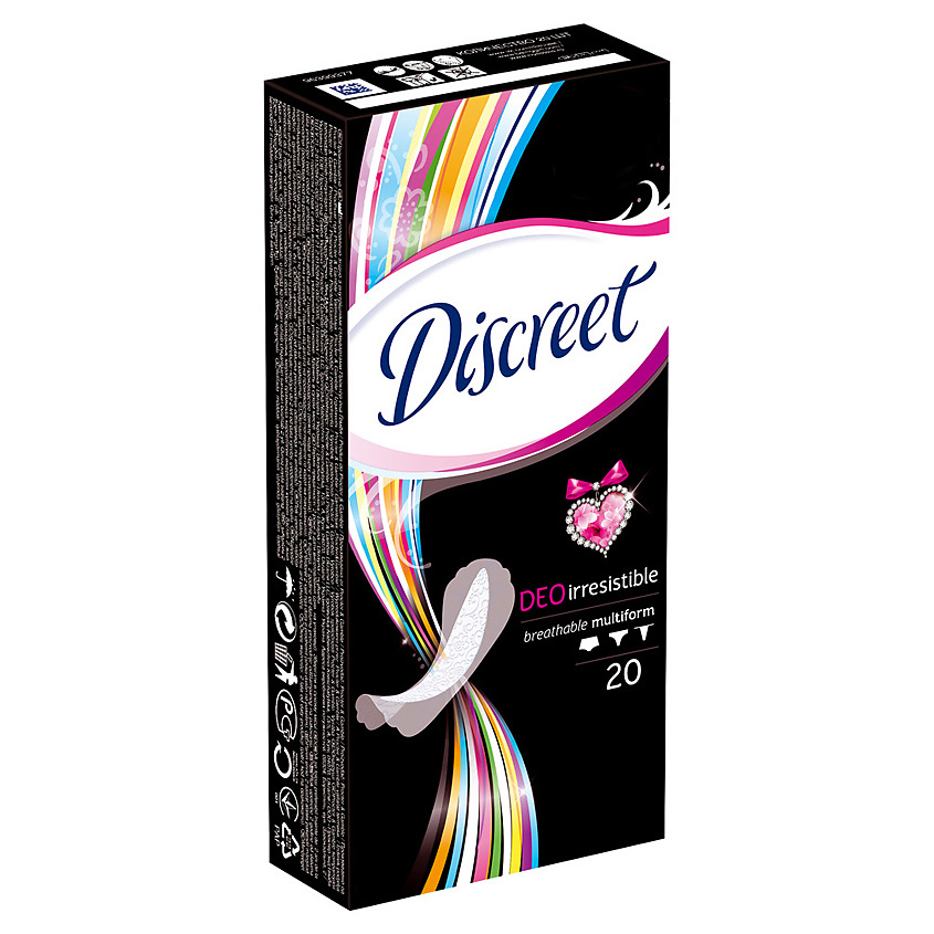 DISCREET Женские гигиенические прокладки на каждый день Deo ...