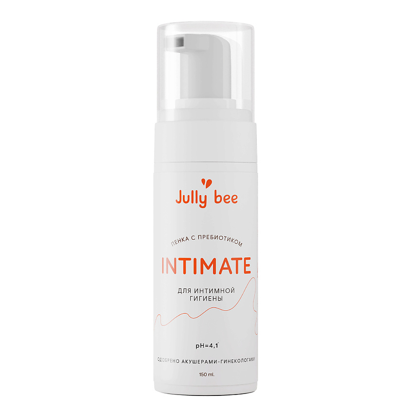 JULLY BEE Пенка для интимной гигиены с пребиотиком Intimate купить по цене 443₽ в ЛЭТУАЛЬ