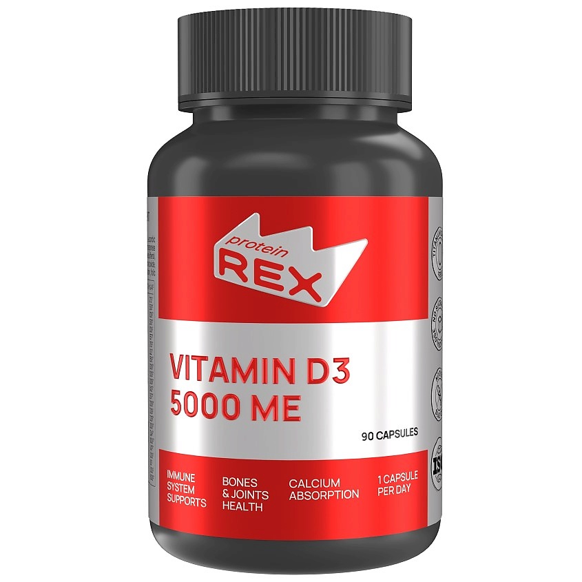 PROTEIN REX Витамин D3 "Vitamin D3 5000 МЕ" купить по низким ценам в ...