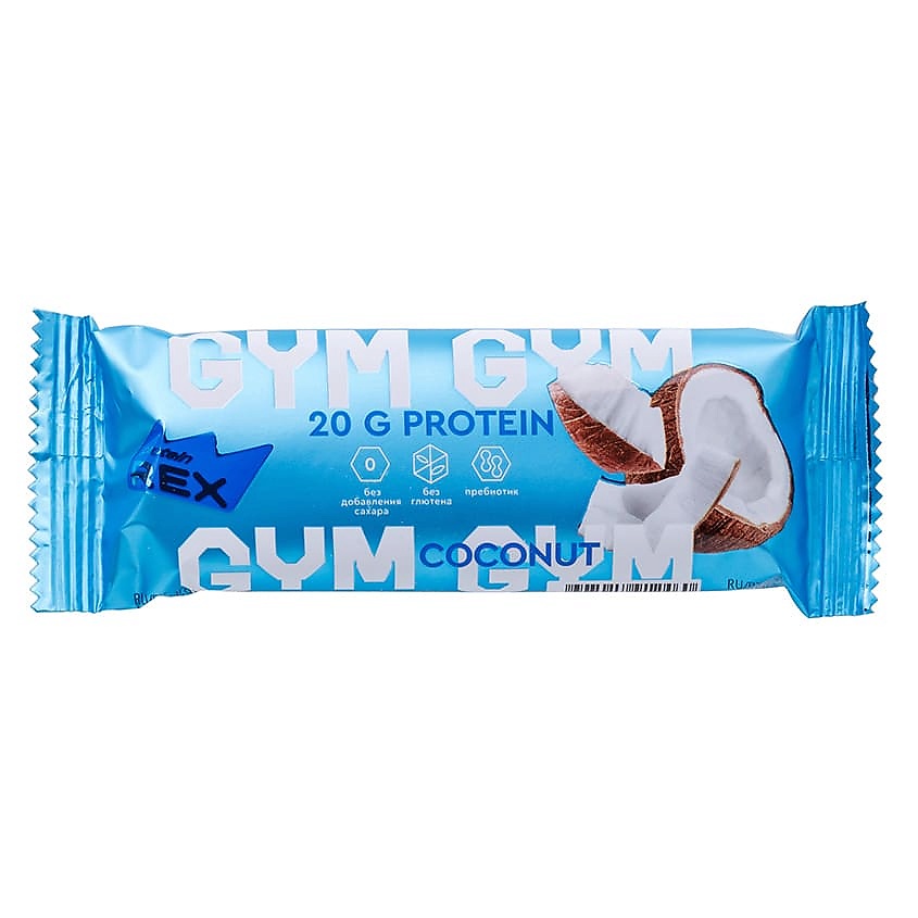 PROTEIN REX Батончик с высоким содержанием протеина "Кокос" купить по ...