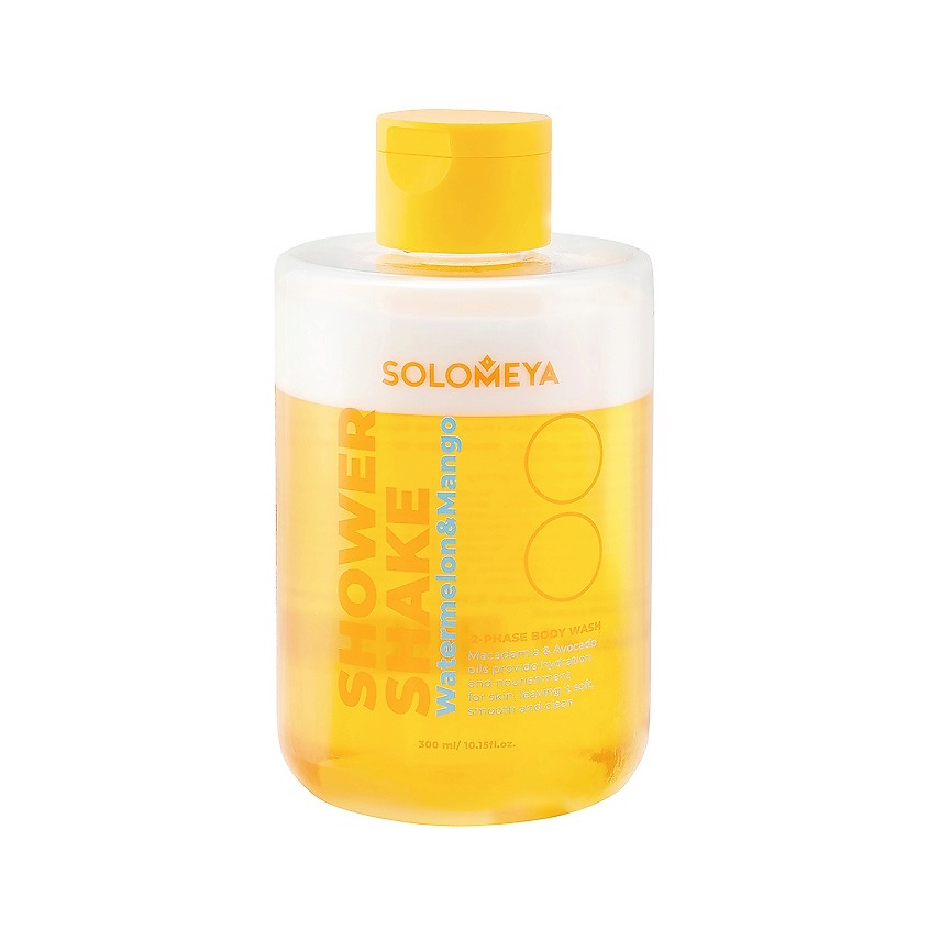 SOLOMEYA Гель-шейк для душа Shower Shake Watermelon & Mango купить по цене 517₽ в ЛЭТУАЛЬ