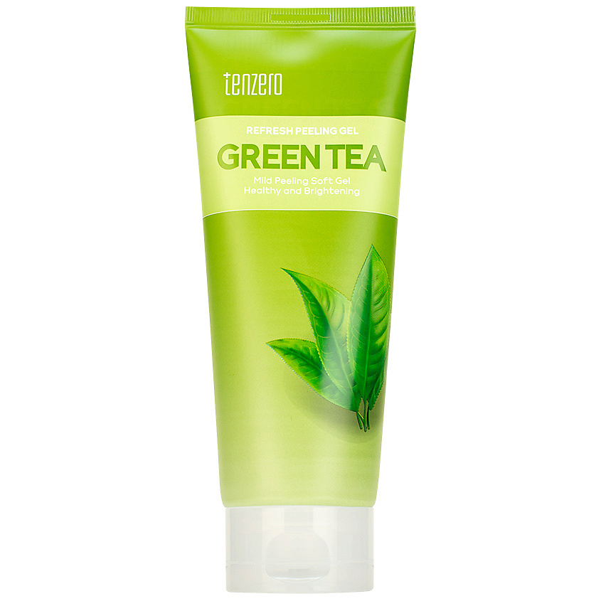 TENZERO Пилинг-гель для лица отшелушивающий с экстрактом зеленого чая Green Tea Refresh Peeling ...