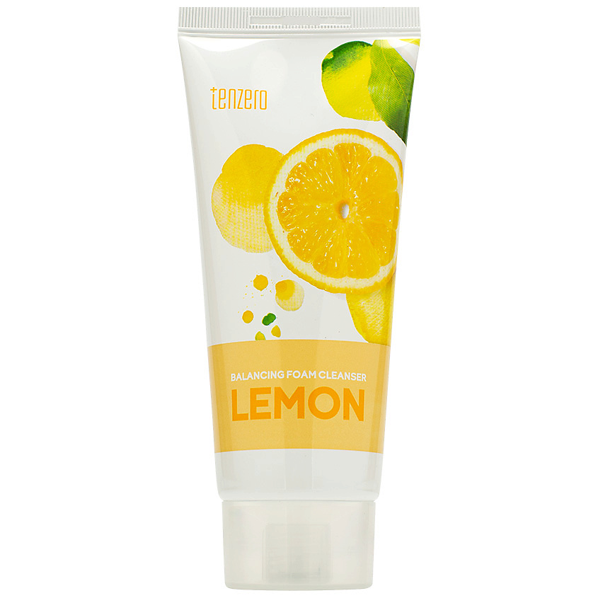 TENZERO Пенка для умывания с экстрактом лимона Lemon Balancing Foam ...