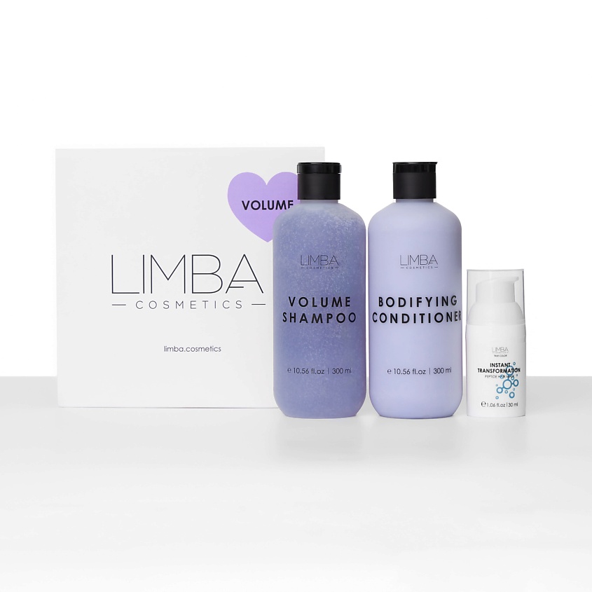 LIMBA COSMETICS Набор Volume для волос - шампунь, кондиционер и ...
