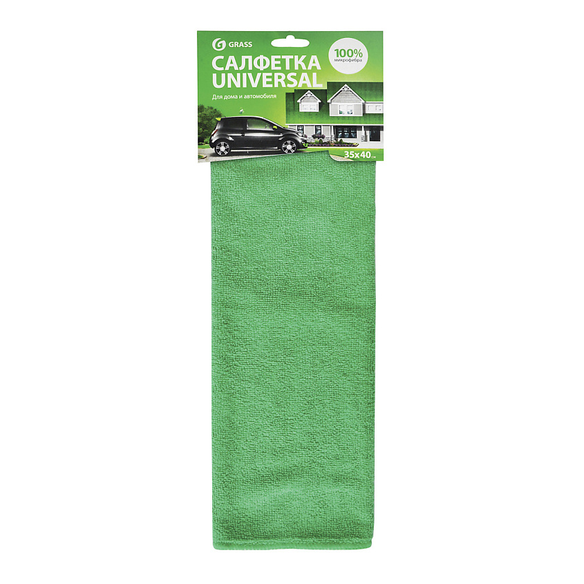 GRASS Салфетка из микрофибры универсальная, 1 шт. купить по цене 99₽ в ...