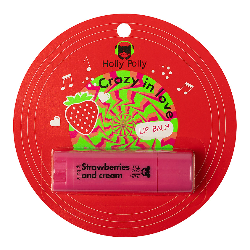 HOLLY POLLY Бальзам для губ Crazy in love купить по низким ценам в ЛЭТУАЛЬ